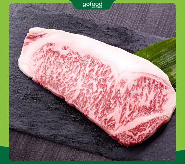 Thăn ngoại bò Wagyu Nhật Bản A4 - Striploin Wagyu beef A4