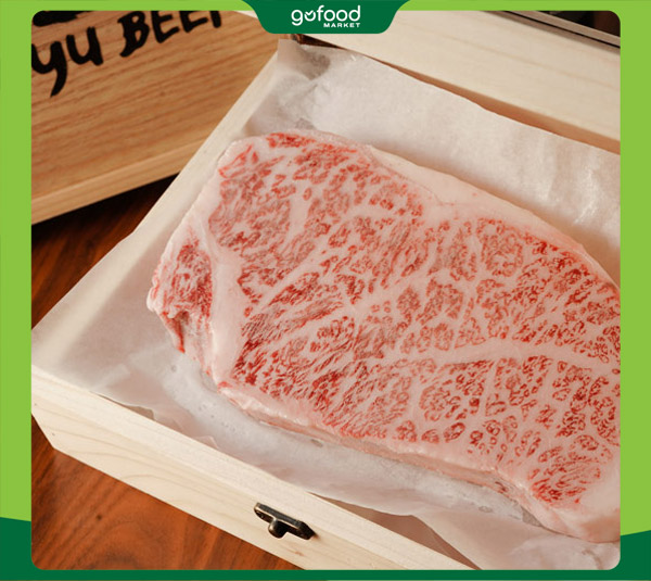 Thăn ngoại bò Wagyu Nhật Bản A4 - Striploin Wagyu beef A4